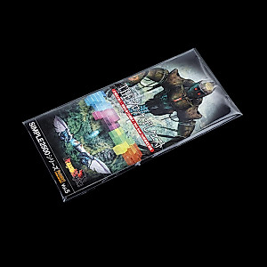 100 PCS Resealable Sleeve OPP Plastic Bags for Sony PSP UMD Manual, Playstation Portable Game Instruction Booklet Sleeves