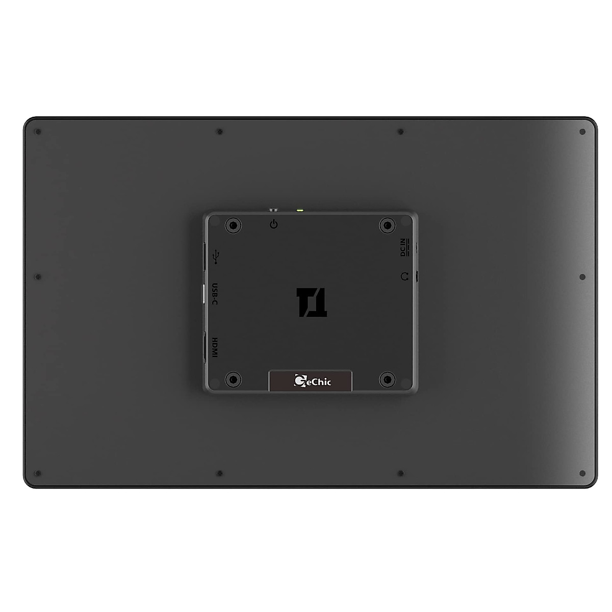 Gechic 11.6" T111A Industrial Touch Monitor, HDMI, USB-C Built-in Gain IC Long Transmission,VESA Mount,10-Finger high Immunity Touch,True-Flat Touchscreen for Embedded Device POS/Kiosk/Automation