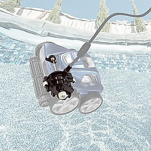 Polaris R0837200 Quattro Sport Pressure Side Automatic Pool Cleaner, Black
