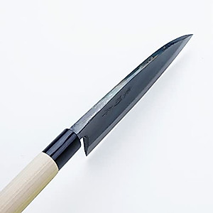 "AZUMASYUSAKU" Deba Kurouchi (Butcher Knife) Shirogami Steel No.1 150mm