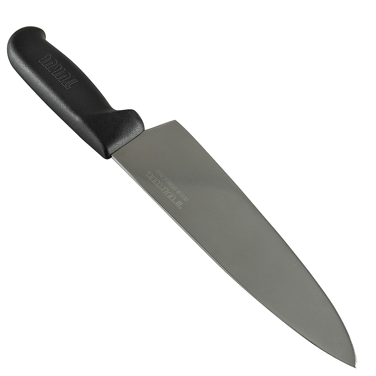 TUKUL Chef knife 8 Inches. X50CrMoV15 (1.4116) German Steel. TPR handle, Dishwasher-Safe
