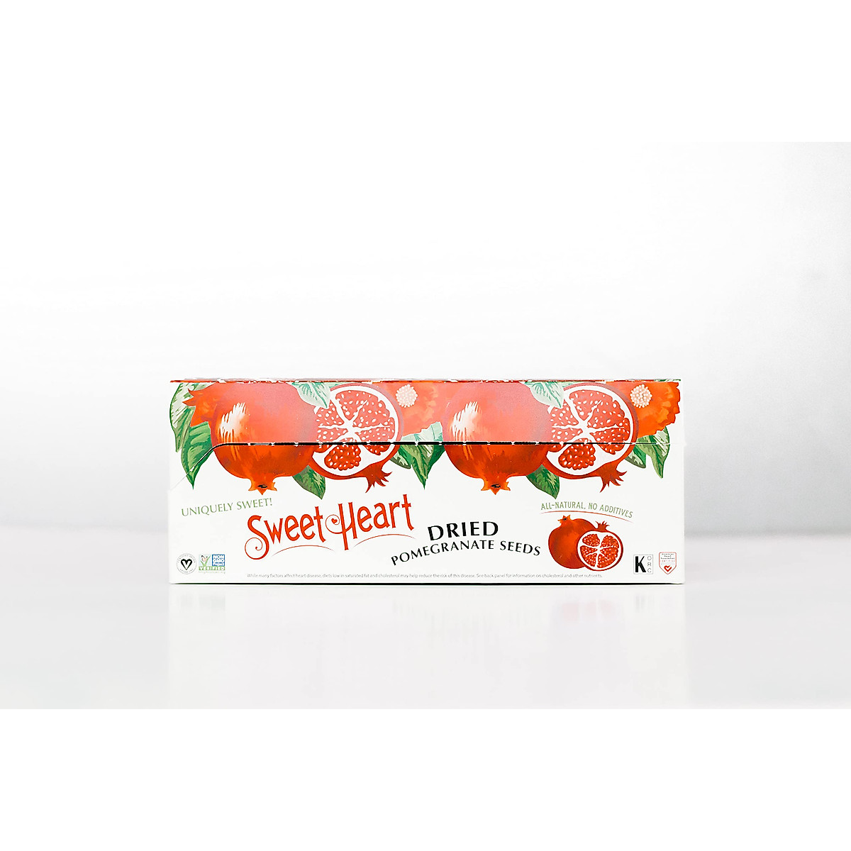 0.3 OZ. SweetHeart Dried Pomegranate Seeds Bags (Pack of 24) | All Natural, No Sugar Added | 100% Fruit | Non-GMO | Vegan | No Refrigeration Needed