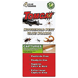 Tomcat 32517 Household Pest Glue Trap, 4-Pack