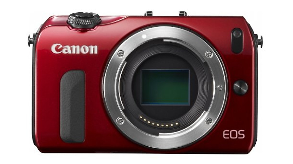 Canon EOS-M Camera Kit in Red – Capture Stunning Shots