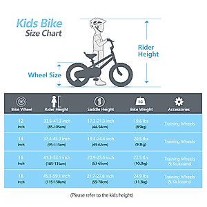 RoyalBaby Chipmunk Boys Girls Kids Bike Submarine Steel Cycle Bike Child's Bicycle 16 Inch Pink