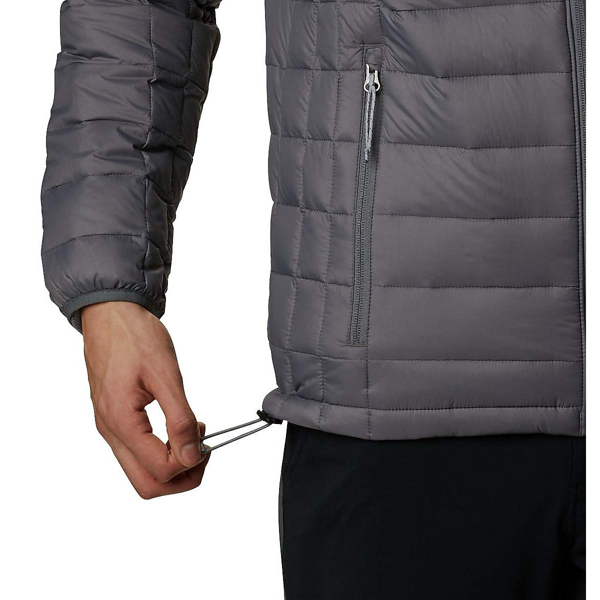 Columbia Men's Voodoo Falls 590 TurboDown Water Resistant Winter Jacket City Grey