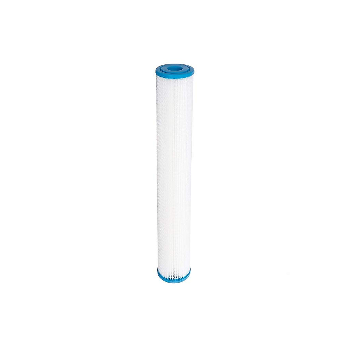 Compatible Hydro-Logic Tall Boy Pleated Sediment Water Filter 2.5" x 20" | 10 Micron Nominal Filtration for Standard Slim Blue Filtration Systems (1)