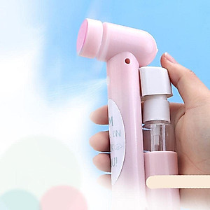 AMBAYZ Handheld Fan Portable Mini Fan Electric USB Fan with USB Rechargeable Foldable Compatible with Laptop Multi Port Socket for Travel and Home/C