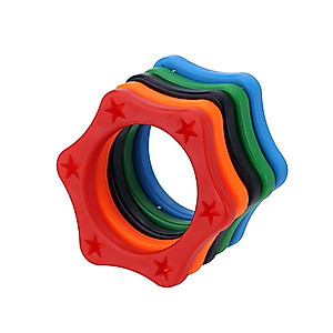 an-do-er 5pcs Rubber Wireless Handheld Microphone Rolling Protection Ring