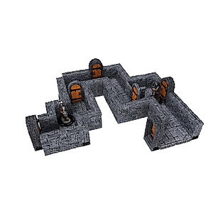 Warlock Tiles: Expansion – 1 in. Dungeon Straight Walls