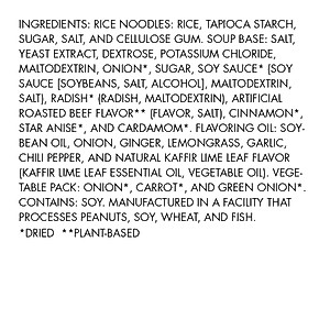 Snapdragon Vietnamese Pho Soup Bowl, Beef Pho, 2.1 oz (Pack of 6)