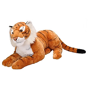 Wild Republic Jumbo Tiger Plush, Giant Stuffed Animal, Plush Toy, Gifts for Kids, 30 Inches