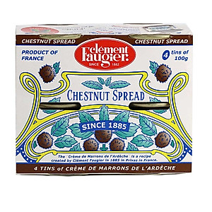 Clement Faugier - Gourmet Chestnut Spread from France, 4-PACK