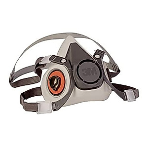 3M Safety 142-6100 6000 Series, Small Reusable Half Face Mask Respirator