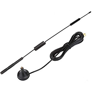 LTE Outdoor Antenna SMA Male 4G/3G 18dBi High Gain Magnetic GSM Outdoor Sucker Antenna 700-2700MHz 36cm High