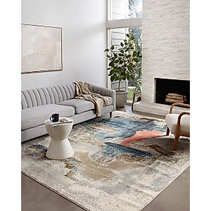 Loloi II Spirit Stone/Multi 6'-7" x 9'-3" Area Rug