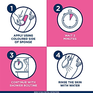 Veet Botanic Inspirations In Shower Cream, 13.5 fl Oz., for Legs & Body (Packaging May Vary)