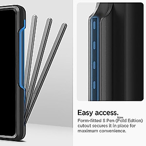 Spigen Slim Armor Pro Pen Edition Designed for Galaxy Z Fold 5 Case (2023) - Black