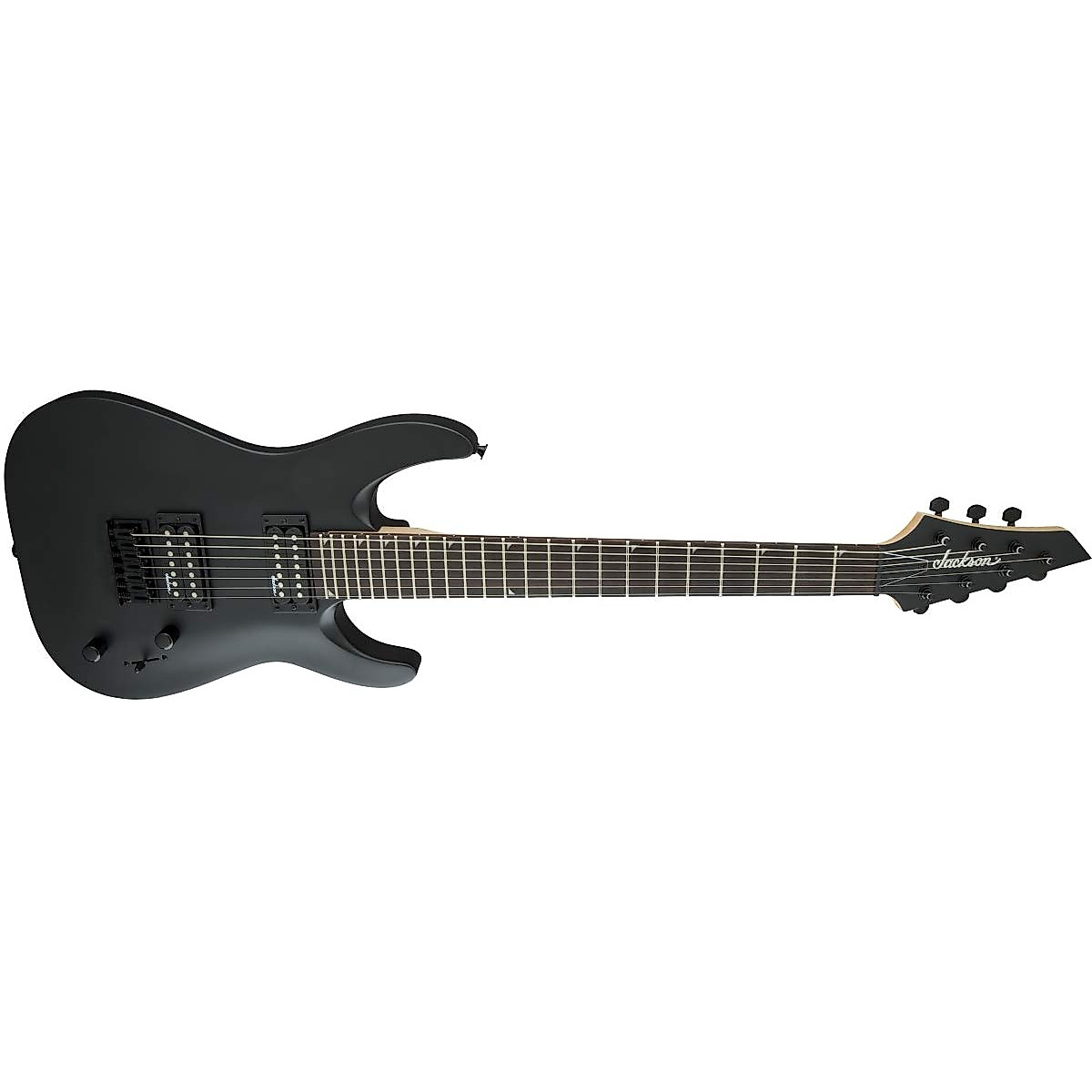 Jackson JS Series Dinky Arch Top JS22-7 DKA HT 7-String Right-Handed Electric Guitar with Amaranth Fingerboard (Satin Black)