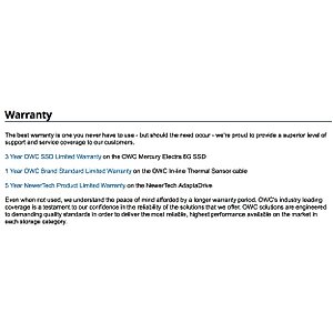 OWC SSD Upgrade Bundle for 2011 iMacs, Mercury Electra 250GB 6G SSD, AdaptaDrive 2.5" to 3.5" Drive Converter Bracket, in-line Digital Thermal Sensor Cable, Installation Tools, (OWCKITIM11HE250)