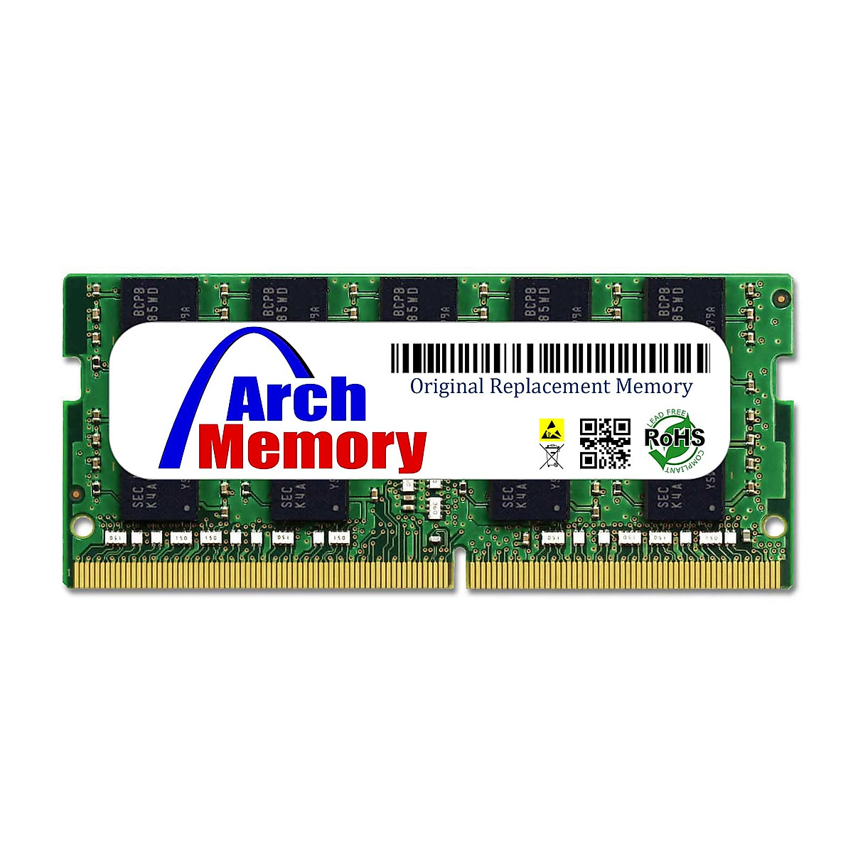 Arch Memory Replacement for D4ECSO-2666-16G 16GB 260-Pin DDR4 2666MHz 2R ECC SODIMM RAM for Synology NAS Systems