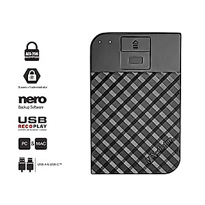 Verbatim Fingerprint Secure HDD 2TB 56351