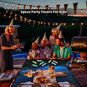 Helicopter Flashlight Keychain Rocket LED Flashlight for kids Space Party Favors Helicopter Key Ring Astronaut Party Favors（24 Pcs）