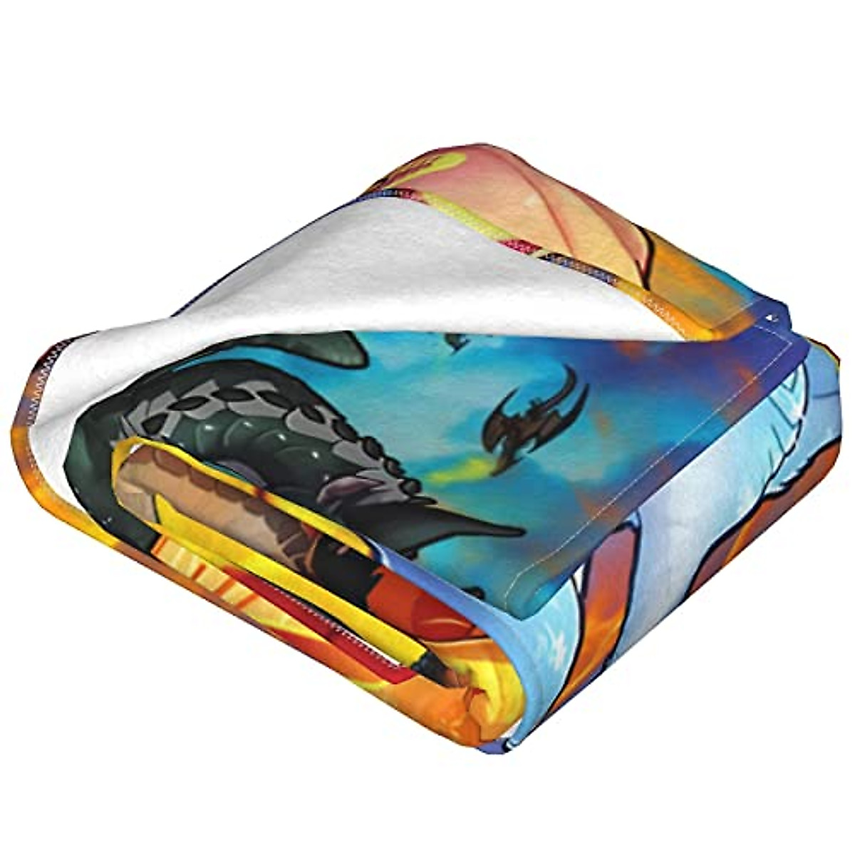 Flannel Blanket Ultra Soft Micro Fleece Throw Blankets Warm Lightweight Bedding for Sofa Couch Chair All Season 50"X40"