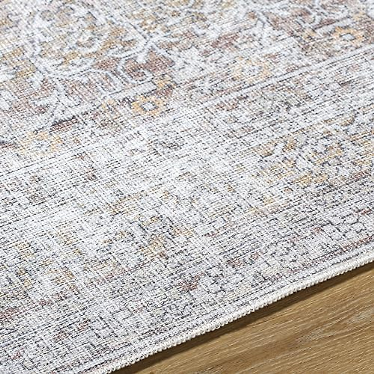 Livabliss x Our PNW Home Rainier Updated Traditional Washable Area Rug, 7'10" x 10'2", Taupe