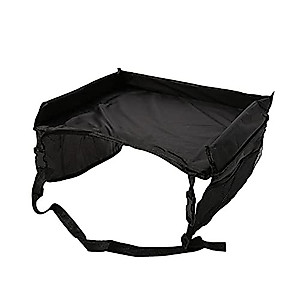 DETTELIN Kids Travel Tray Kids Activity Tray for Car Seat, Waterproof Kids Lap Desk for Car Snacks and Activities Drawing Board with Storage Pocket Organizer