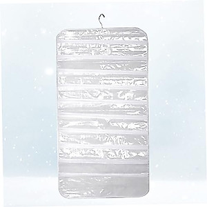 ABOOFAN Jewelry Display Bag Jewelry Hanging Bag Hanging Bag for Jewelry Bracket White Storage