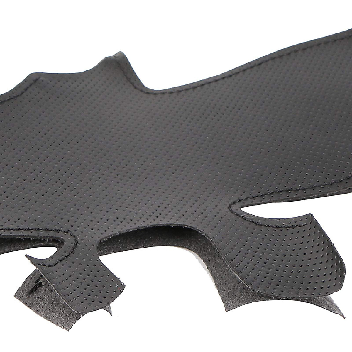 Hand-Stitched Black Leather Car Steering Wheel Cover, for Mercedes Benz C-Class W203 2000-2007 C32 AMG 2002-2003 DIY Breathable Steering Wheel Covers