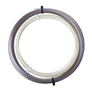 Wilson NXT Duo II Tennis String - Set, Grey, 17/16