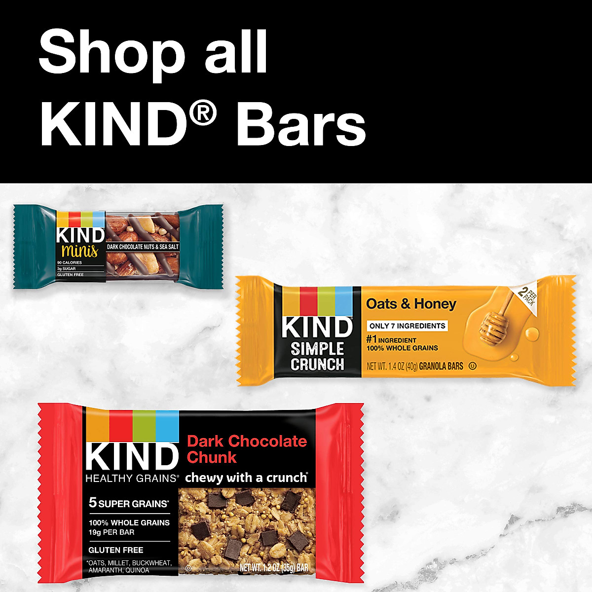 KIND Breakfast Protein Bars, Dark Chocolate Cocoa, Healthy Snacks, Gluten Free, 8g Protein, 32 Count