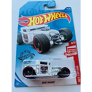Hot Wheels 2020 Red Edition Boneshaker 135/250, White