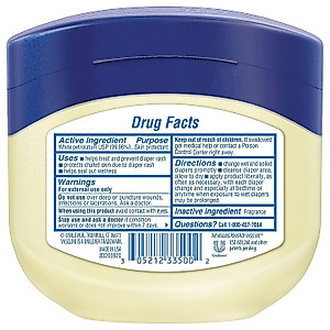 Vaseline Petroleum Jelly Baby Skincare Protective & Pure 4 Count Treats Dry Skin And Prevents Chaffed Skin From Diaper Rash Hypoallergenic And Gentle On Skin 13oz