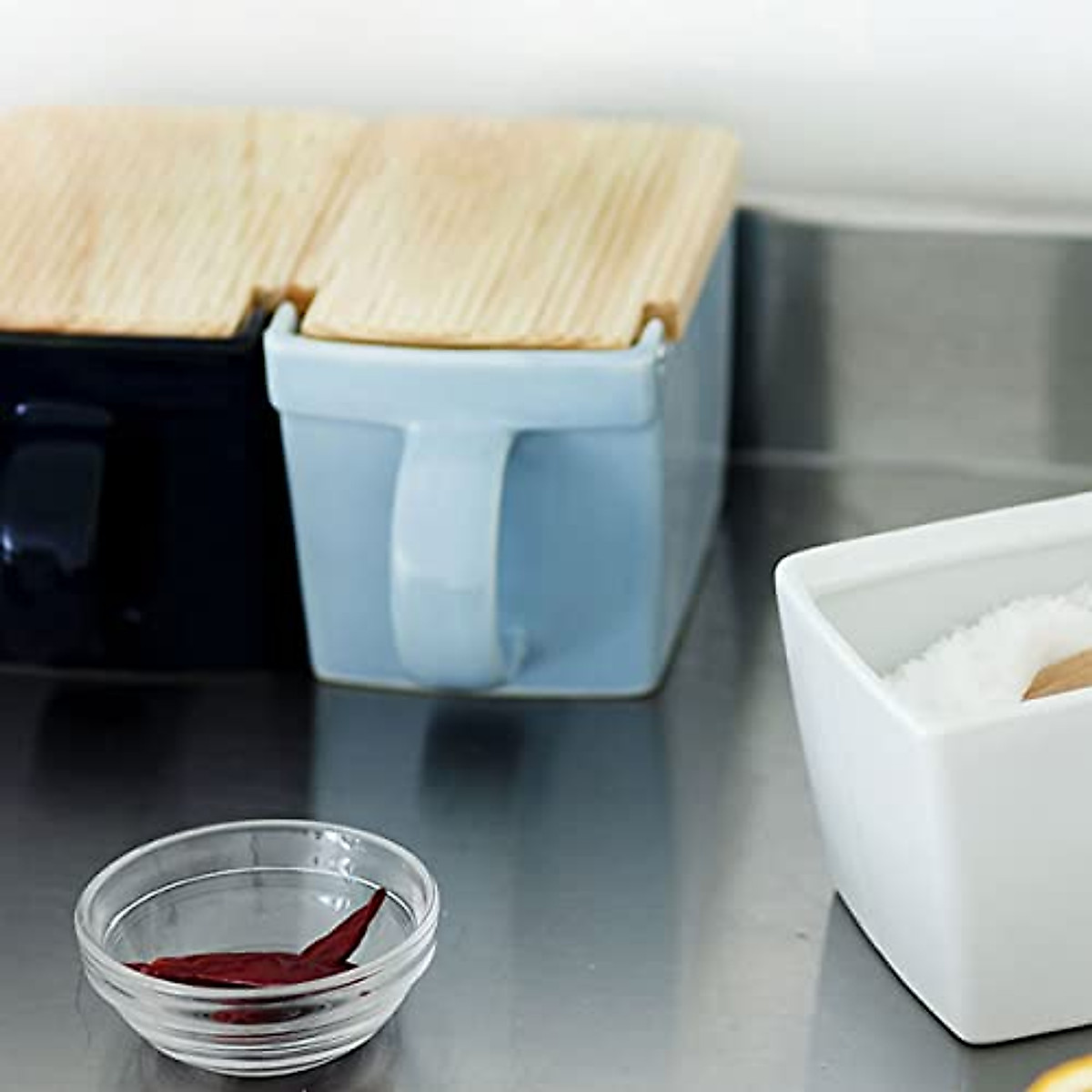 ZERO JAPAN BEE HOUSE SALTBOX 16 oz (Ocean Blue)