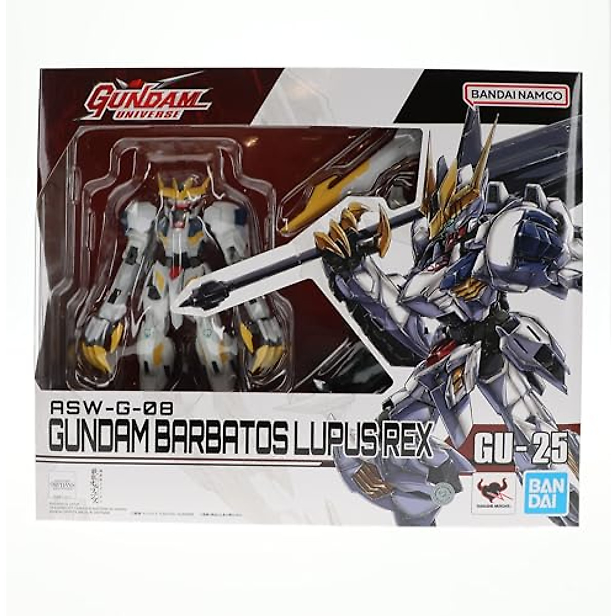 TAMASHII NATIONS - Mobile Suit Gundam Iron-Blooded Orphans - ASW-G-08 Gundam Barbatos Lupus Rex, Bandai Spirits Gundam Universe Action Figure