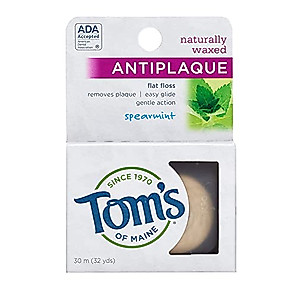 Tom's of Maine Floss Flat-Anti Plaque Spearmint 32 yd String