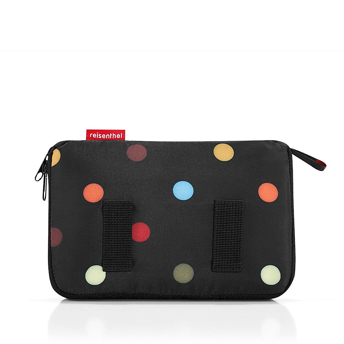 reisenthel Mini Maxi Rucksack, Foldable Travel Backpack with Built-in Carrying Pouch, Black