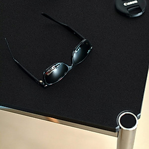 Aniboo Matte Black Peel and Stick Wallpaper Black Contact Paper for Cabinets and Drawers Self Adhesive Removable Wallpaper for Bedroom Bathroom Black Countertop Contact Paper Waterproof 78.7inL15.7inW