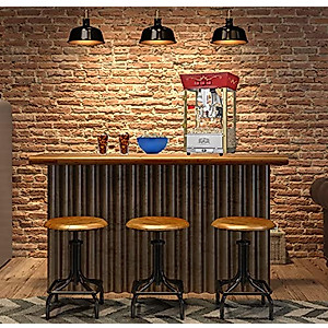 Great Northern Popcorn Red Matinee Movie Theater Style 8 oz. Ounce Antique Popcorn Machine