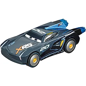 Carrera 64164 Disney Pixar Cars Jackson Storm Rocket Racer 1:43 Scale Analog Slot Car Racing Vehicle for Carrera GO!!! Slot Car Race Tracks