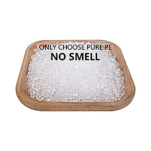 2.6 Gallon Trash Bags, 135pcs Small Garbage Bags, Clear White Trash Bin Liners for Bathroom, Office, Kitchen Small Trash Can