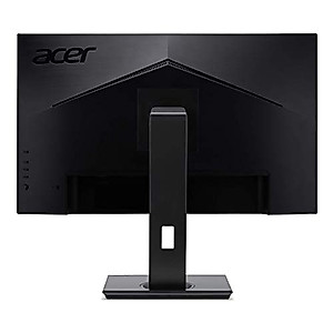 Acer B277U bmiipprzx 27" WQHD 2560 x 1440 IPS Monitor with Adaptive-Sync | 75Hz Refresh Rate | 4ms (G to G) | 100% sRGB | Display Port, Mini Display Port, 2 x HDMI 2.0, USB and Audio-Out Ports