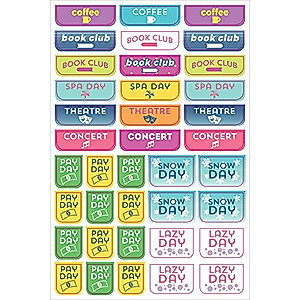 Peter Pauper Press Essentials Weekly Planner Stickers (Set Of 575 Stickers)