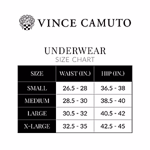 Vince Camuto Women's Hipster Underwear - 5 Pack Ultra Soft & Sexy Lingerie - Breathable Seamless Panties for Women, Size Large, Rose Assorted