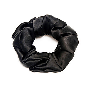 Michooyel 3Pack Silk Scrunchies For Hair Mulberry Silk 16 Momme Scrunchies With Elastic Band Silk Hair Scrunchies Hair Ties For Women Girls