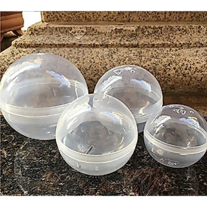 25Pieces Diameter:100mm Empty Plastic Toy Capsule Egg Shell Plastic Ball Vending Machine Round Plastic Capsule