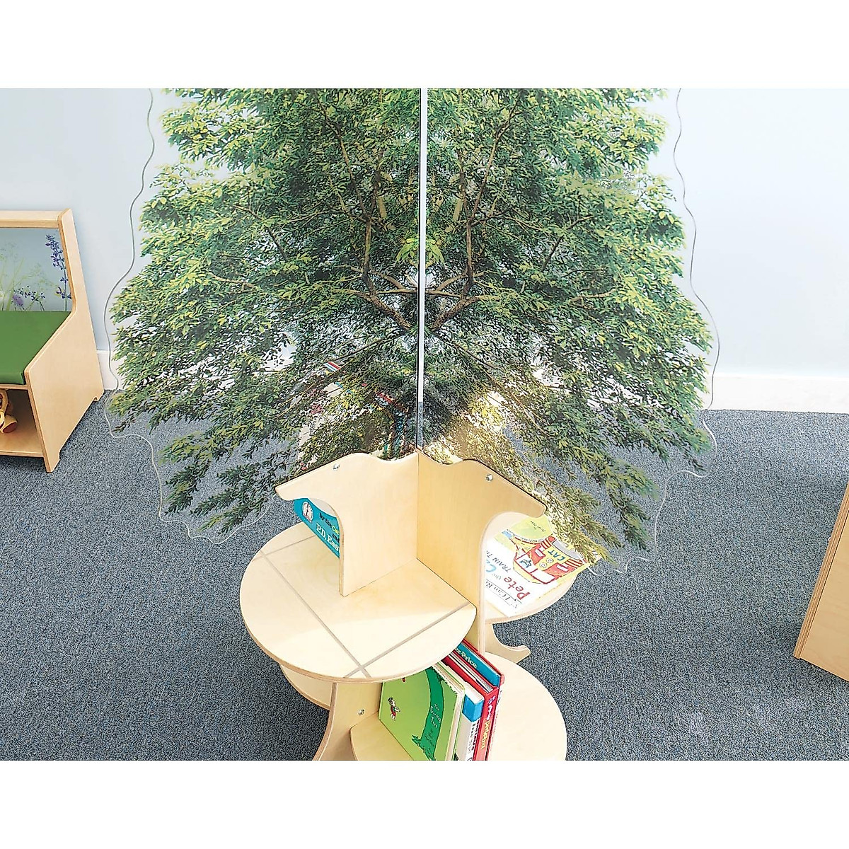 Whitney Brothers Nature View Tree Book Shelf